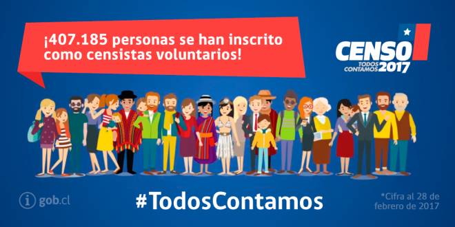 Gob.cl - Artículo: [Archivo] Censo 2017 Ya Cuenta Con El 76% De Los ...